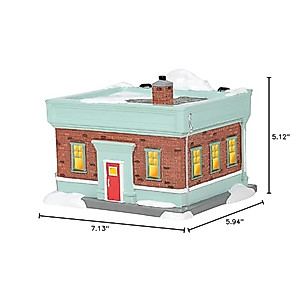 Department 56 Snow Village National Lampoon's Christmas Vaction Jelly of The Month Club Lit Building, 5.12 Inch, Multicolor