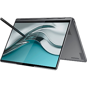 Best Notebooks New Yoga 9i 14" 4K OLED Touch 2-in-1 Laptop 12th Gen Intel Evo i7-1260P Intel Iris Xe 96EU Graphics Win Hello Alexa Built in Stylus Pen (2TB SSD|16GB RAM|Win 11 PRO|Storm Grey)