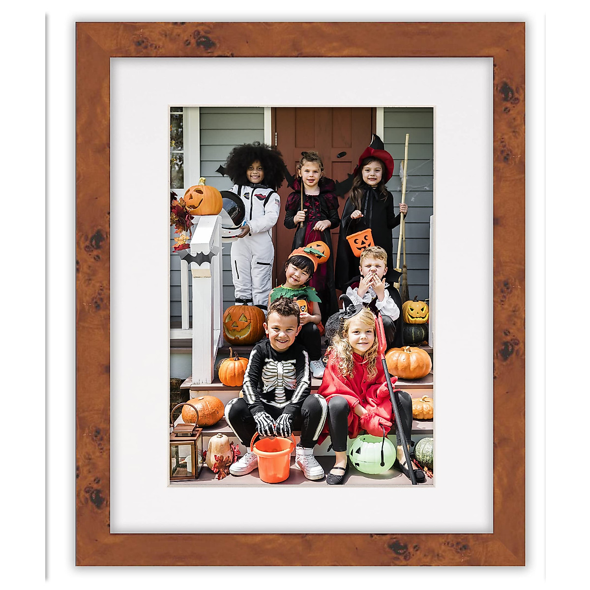 11x14 Mat Bevel Cut for 9x11 Photos - Acid Free White Precut Matboard - For Pictures, Photos, Framing - 4-ply Thickness