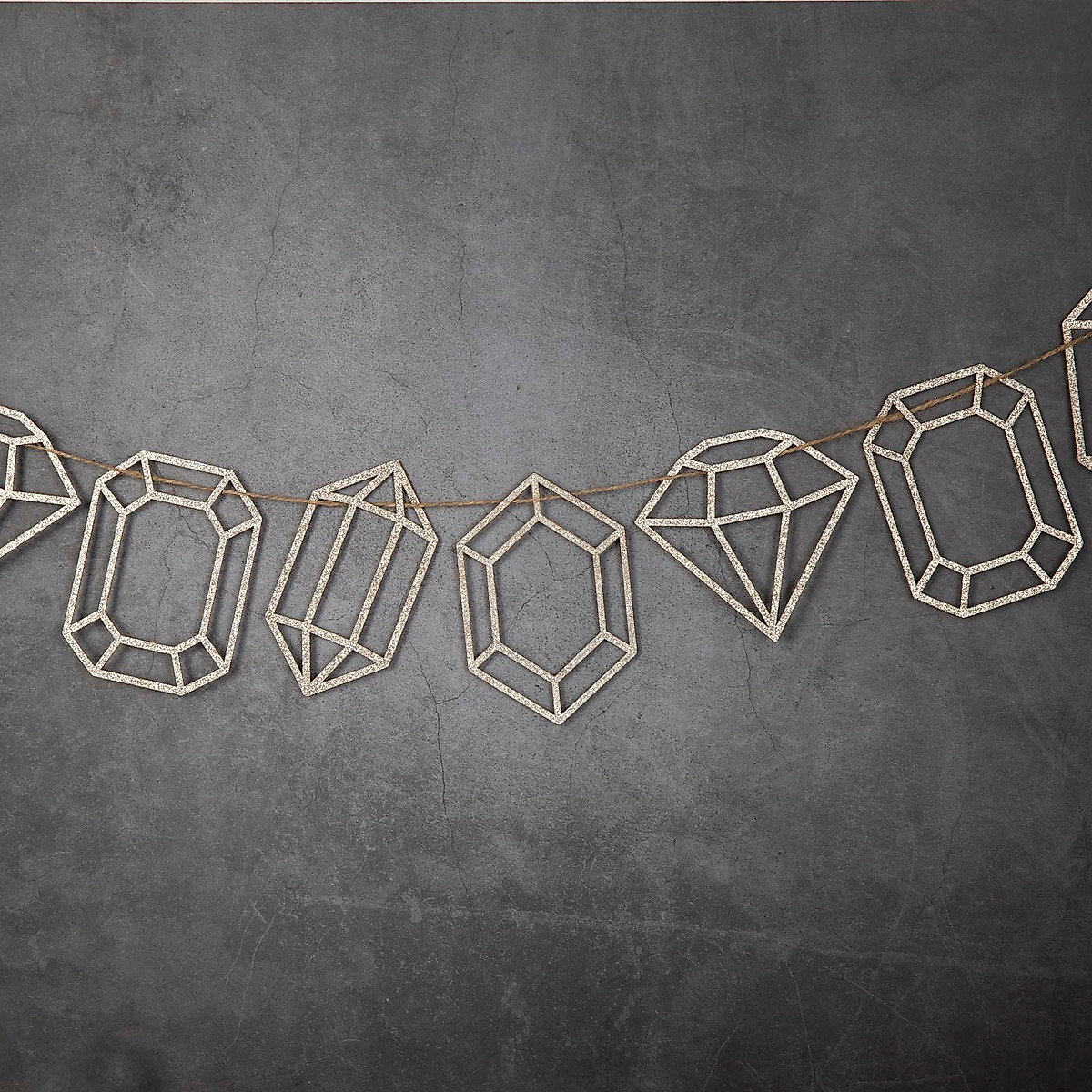 Gems Glitter Banner, Gemstone Themed Birthday Party Decor, Bride To Be Decorations, Jewels Party, Bridal Shower Decorations, Bachelorette Party Banner