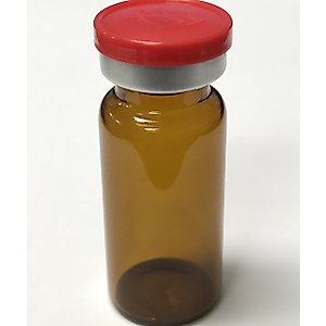 10ml Sterile Amber Glass Vials 10 Pack by ACS Pharma