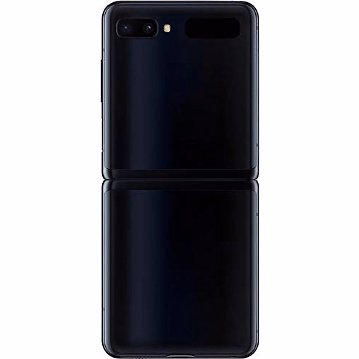 Samsung Galaxy Z FLIP SM-F700U1 Factory Unlocked (ATT, TMOBILE, VERIZON, Sprint) - (Mirror Black) (Renewed)