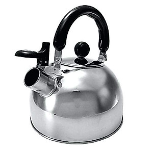 Stainless Steel Whistling Kettle 2.5qt/2.37l Hot Water Tea Stovetop