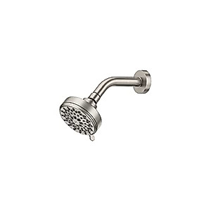 Moen 20090SRN Ignite Five-Function 3 3/4" Diameter Spray Head Wallmount, Spot Resist Brushed Nickel