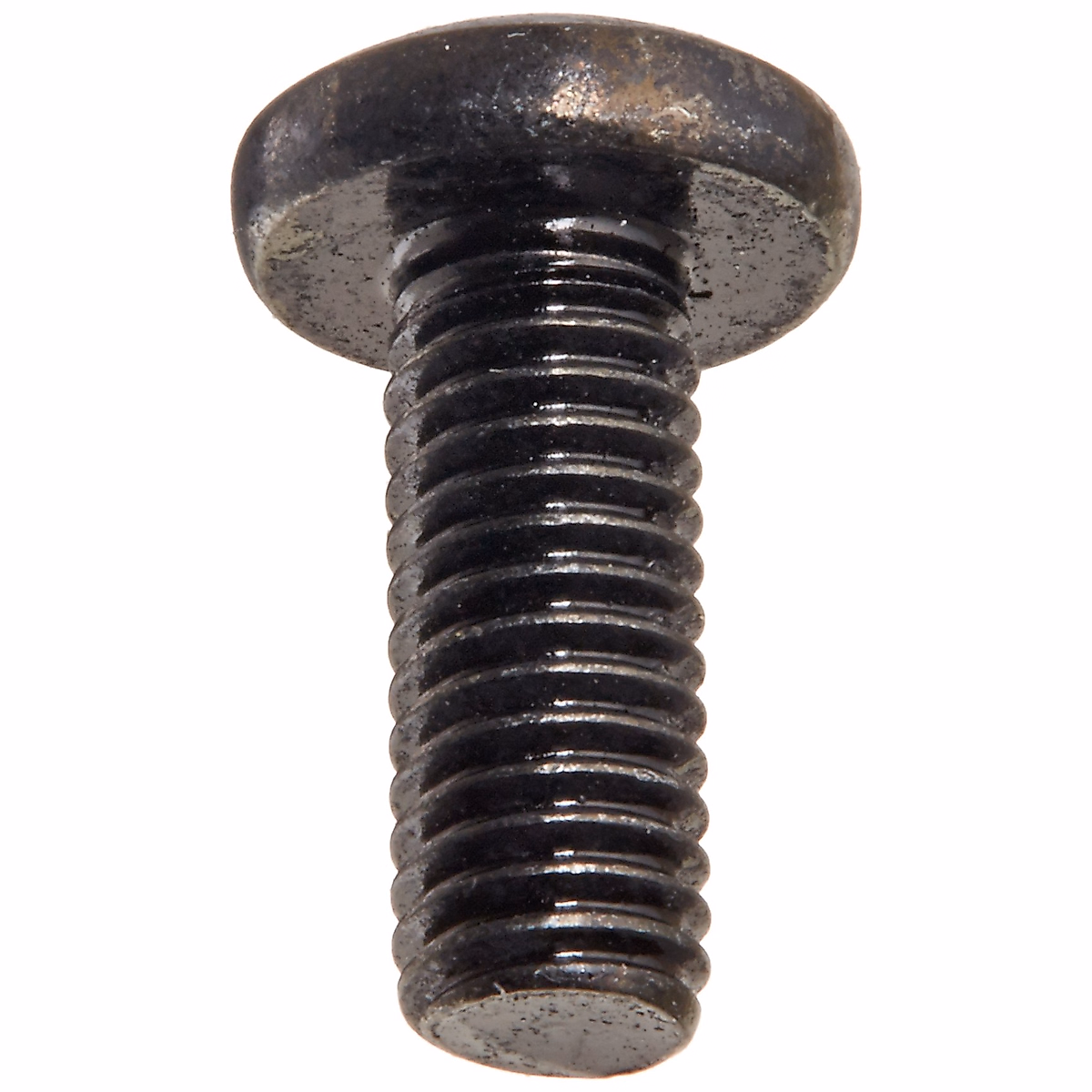 Small Parts 1012MPPBZ Steel Pan Head Machine Screw, Black Zinc Plated, Meets ASME B18.6.3, #2 Phillips Drive, #10-24 Thread Size, 3/4" Length, Fully Threaded, Import (Pack of 100)