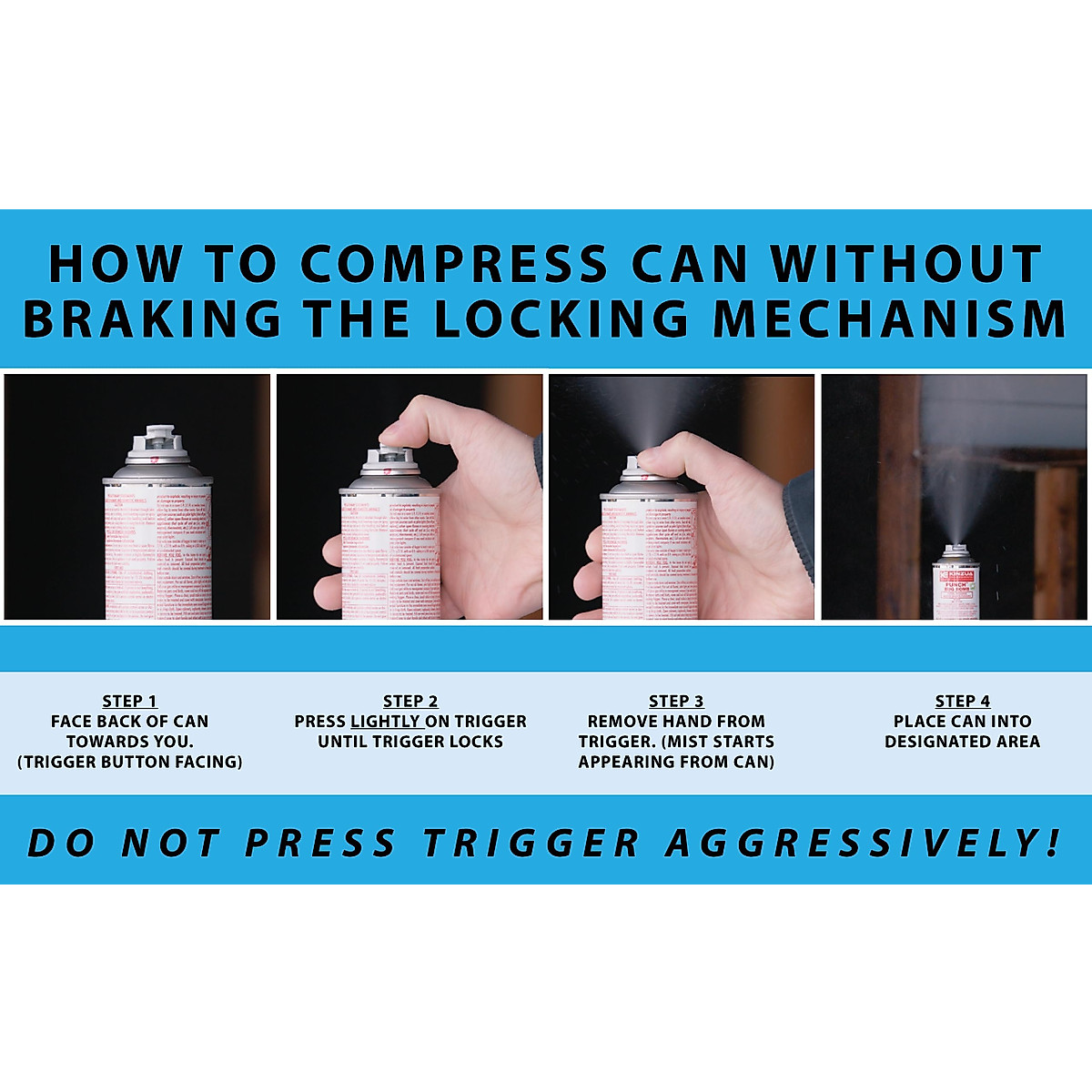 Punch Bug Bomb | 100% Kills Mosquitoes, Cockroaches, Fleas, Ants, Houseflies & More | Commercial-Grade Fogger | Easy-to-Use | Non-Staining, Water-Base Formula (6 oz Each) (1 Each)