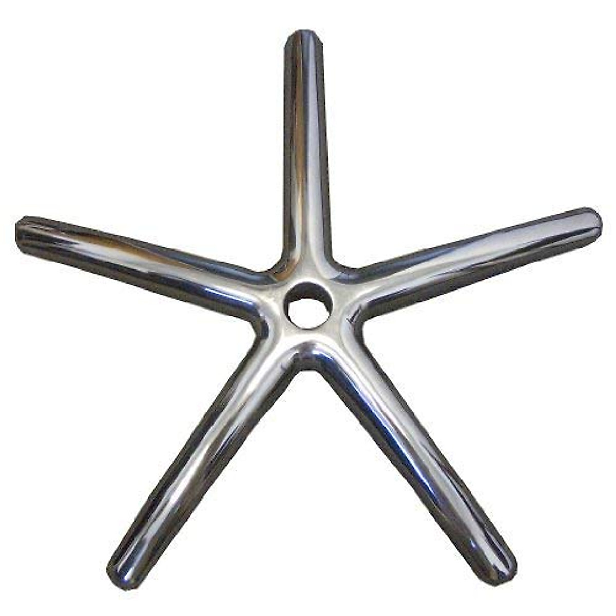 26" Replacement Polished Aluminum Office Chair Base - S4429