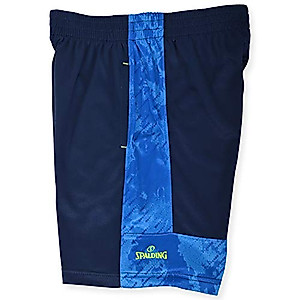 Spalding Boys Storm Performance Athletic Basketball Short, Dark Navy, 14/16