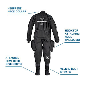 SCUBAPRO Evertech Dry Breathable Men's Drysuit (Large)