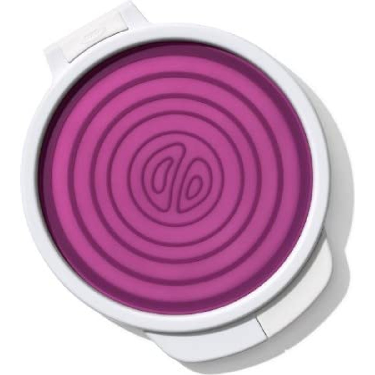 OXO Good Grips Cut & Keep Reusable Silicone Onion Saver,White
