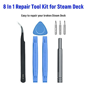 Wigearss Repair Kit with Opening Tool for Steam Deck