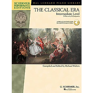 The Classical Era: Book with Online Audio Access Intermediate Level (Hal Leonard Piano Library)