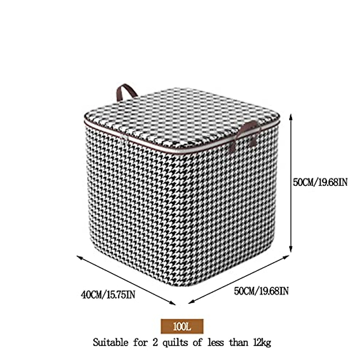 Gosuguu Clothes Storage Bag Organizer - Foldable Storage Bin Large Capacity Closet Organizer with Reinforced Handle for Sweaters, Coats, T-shirts, Blankets