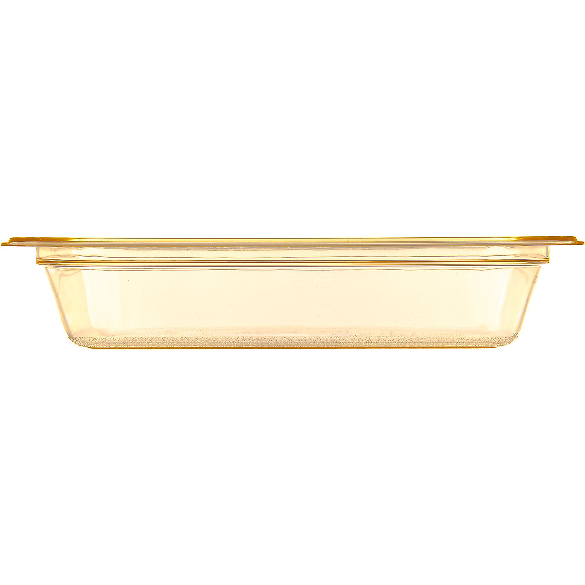 Carlisle FoodService Products 10420B13 StorPlus High Heat Food Pan, 2.5" Deep, Half Size, Amber