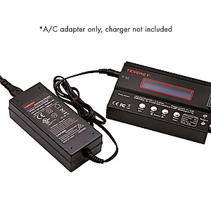 Tenergy 100V -240V AC to 12V DC 5A 60W Switching Power Supply Adapter for TB6 Balance Charger, LED Strip Lights, Outdoor Security Cameras and Audio Amplifier, with 5.5 x 2.1mm DC Plug