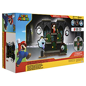 SUPER MARIO Action Figures Deluxe Boo Mansion Playset