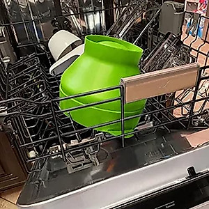 Microwave Silicone Popcorn Popper,Microwave Popcorn Popper, Collapsible Silicone Popcorn Maker Bowl with Handle Lid, High Temperature Resistant, Air Popcorn Maker, for Oven, Microwave Oven, micro