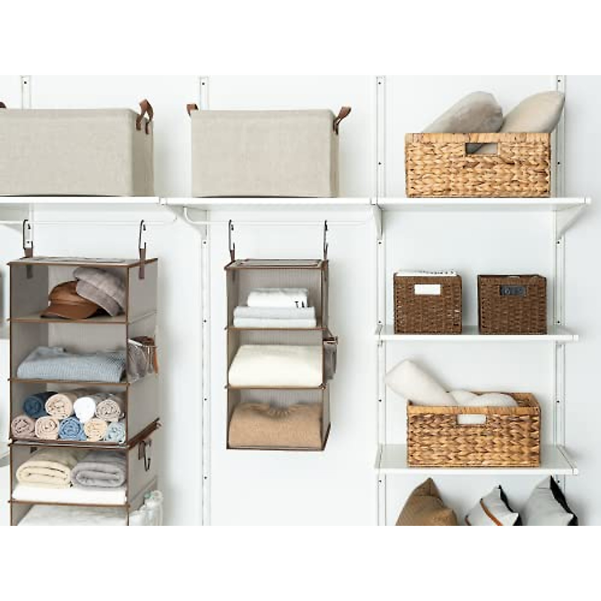 StorageWorks Water Hyacinth Storage Baskets