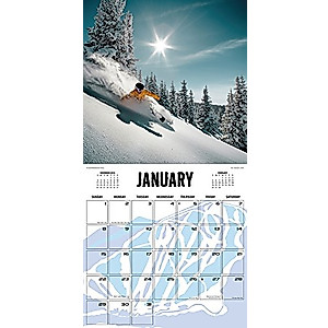 Snowboarding 2017 Wall Calendar