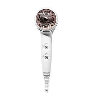 T3 Fit Compact Hair Dryer, White/Rose Gold, 1 Count