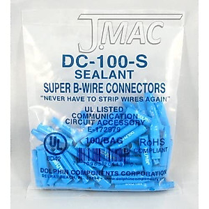 Dolphin DC-100S Super B Connector w/Sealant 100 Pcs.