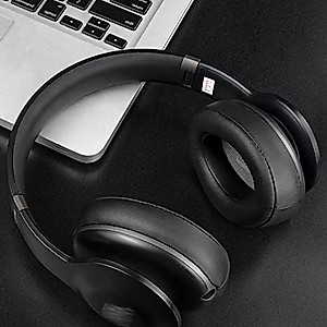 SOULWIT Ear Pads Replacement for JBL Everest Elite 700 (Model: V700NXT) Headphones, Earpads Cushions with High-Density Noise Isolation Foam, Softer Protein Leather - Black