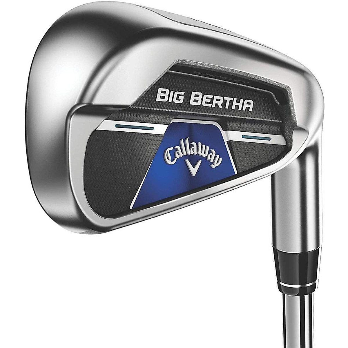 Callaway Big Bertha B21 Iron Set (Set of 8 Clubs: 4IR - PW, AW, Right, Graphite, Regular), Silver