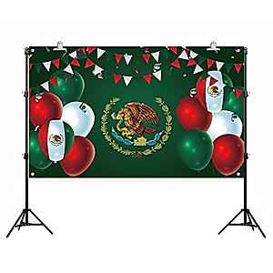 Mexican Independence Day Backdrop for Photography Viva Mexico Banner Mexico Independence Day Decor Mexican Fiesta Party Decorations and Supplies