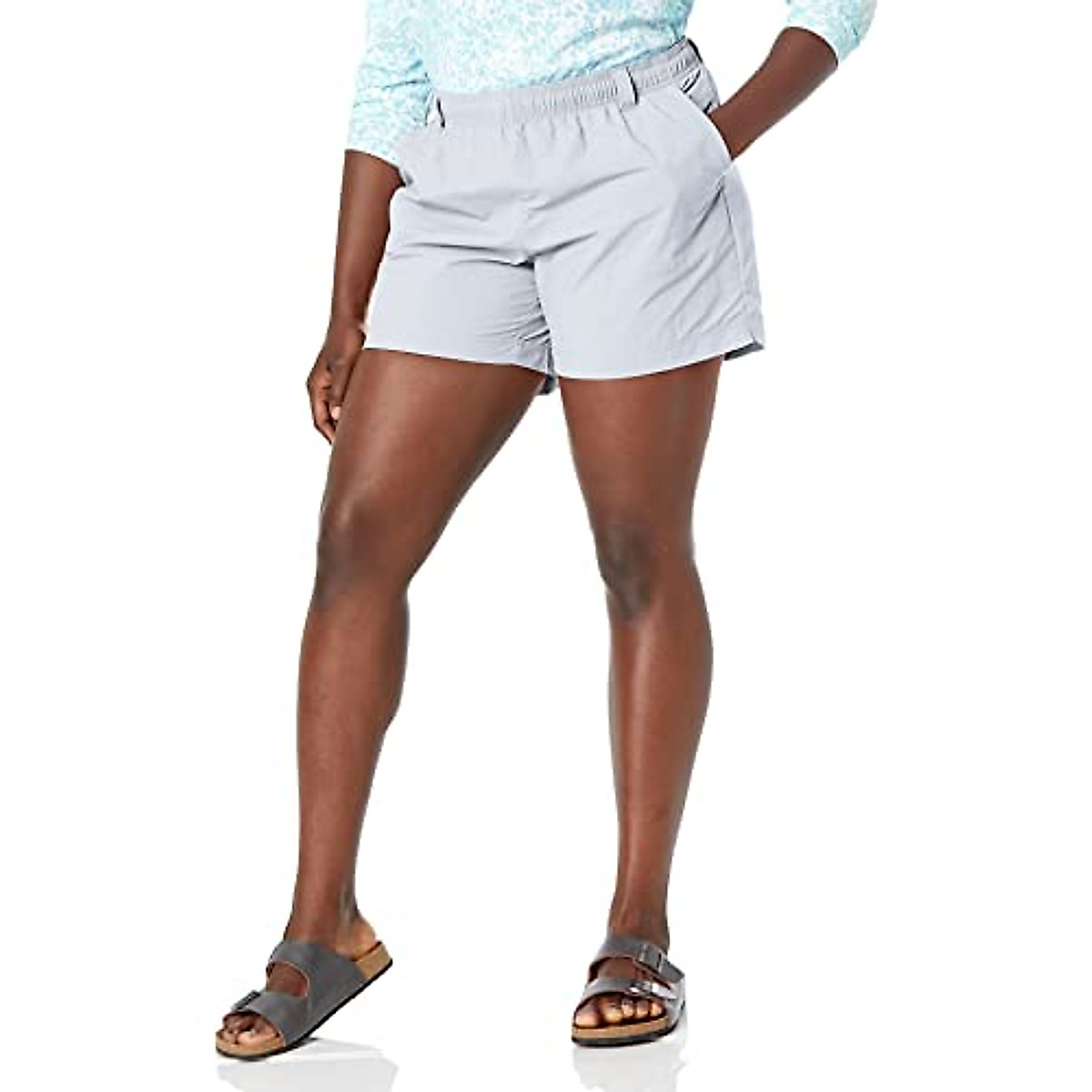 Columbia Women's Standard W Backcast Water Short, Cirrus Grey, Medium
