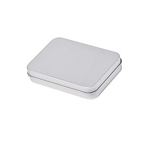 NeDengGHY Tin Container Mini Tin Box Portable Cards Storage Tin for Storing Playing Cards Candy Chocolate Pills Jewelry