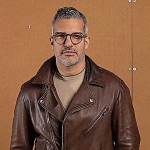 Kolo Harrison Premium Reading Glasses, Classic Round Style, Black, 2.5