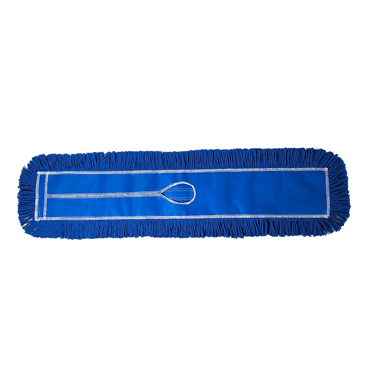 Tidy Tools Commercial Dust Mop Replacement Head – 36 x 5 in. Cotton Nylon Reusable Mop Head – Industrial Dust Mop Refill for Floor Cleaning & Janitorial Supplies, Blue