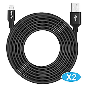 2 pack 9.8ft Charging Cable for PS4 and Xbox One Controller Kingtop USB Charge Cord for Playstation 4 DualShock Xbox One Controller Android Smartphone