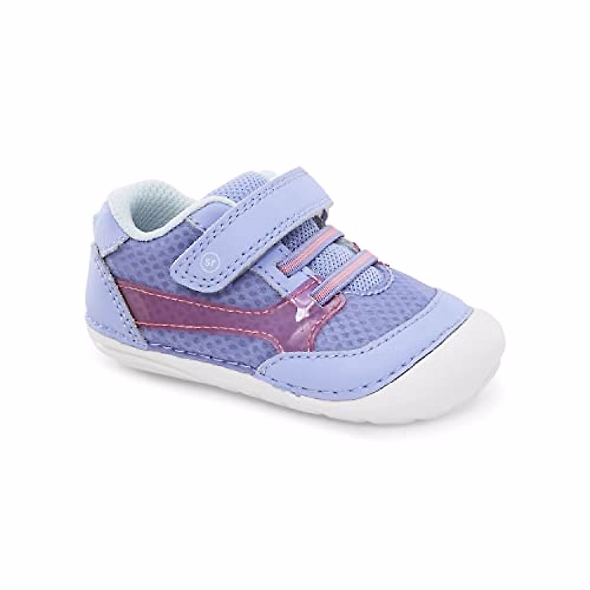 Stride Rite baby girls Sm Kylin Casual Shoe, Periwinkle, 3.5 Infant US