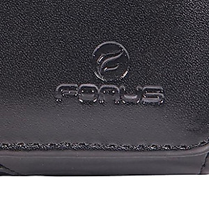 Black Leather Phone Case Cover Pouch Holster Swivel Belt Clip w Loops Compatible with T-Mobile LG V20 - T-Mobile Motorola Moto E5 Plus - T-Mobile Motorola Moto G7 Power