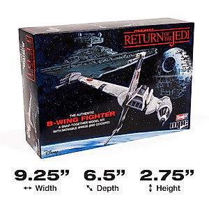 MPC Star Wars: Return of The Jedi B-Wing Fighter (Snap) 1:144 Scale Model Kit