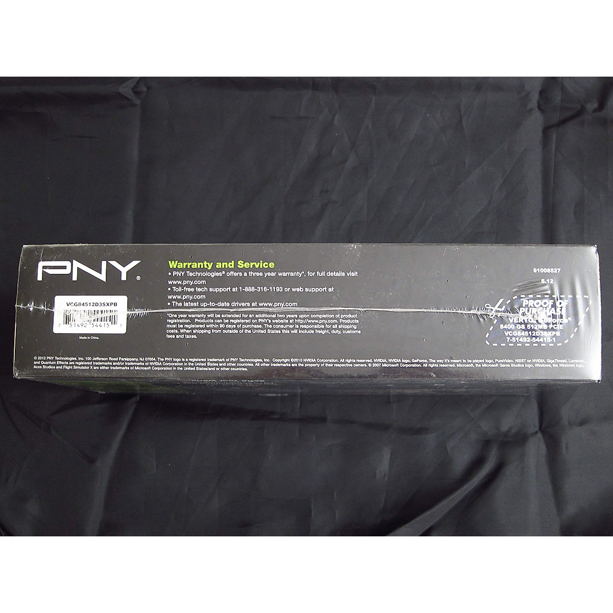 PNY GeForce 8400GS Graphics Card (VCG84512D3SXPB)