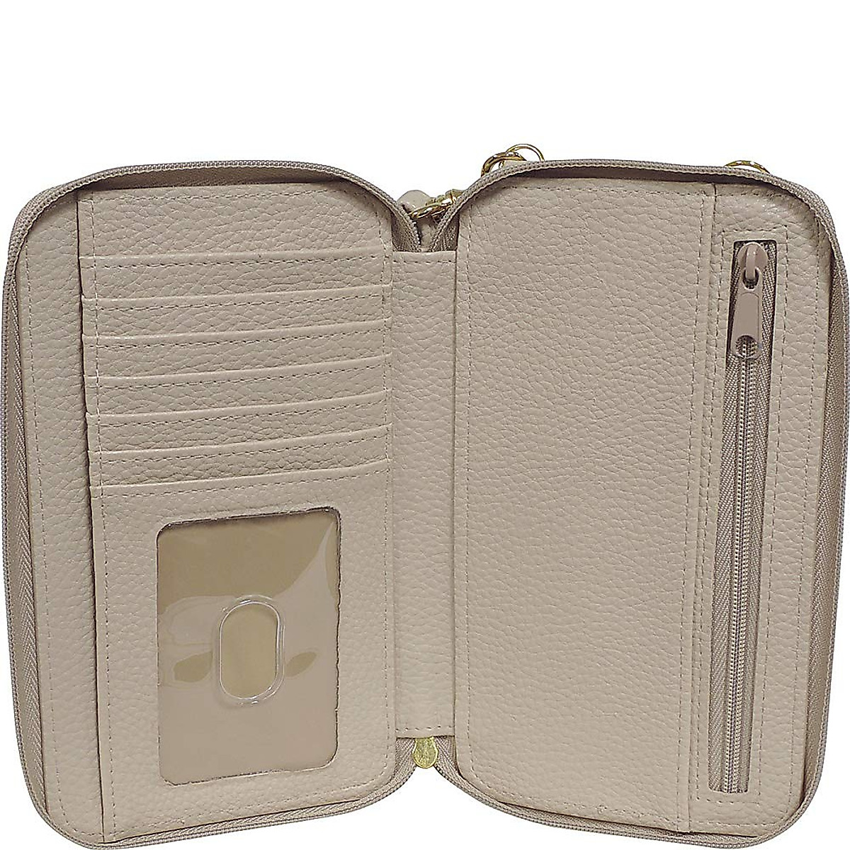 Buxton Women's Classic, White Pepper, 7" x 4" x 1.5"