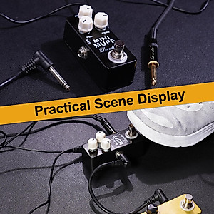 Fuzz Mini Muff Guitar Effect Pedal Electric Guitar Distortion True Bypass Full Metal Shell