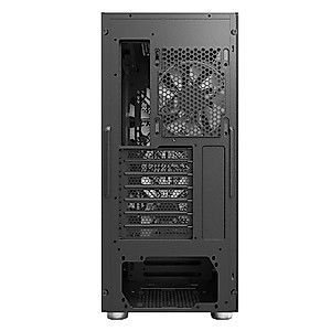 Montech AIR X Black ATX Mid-Tower Case, Super High Airflow, Pre-Installed Dual 200mm ARGB Fans, 120mm ARGB Fan, ARGB Controller, Motherboard Sync, Pull Out Tempered Glass, (AIR X ARGB)