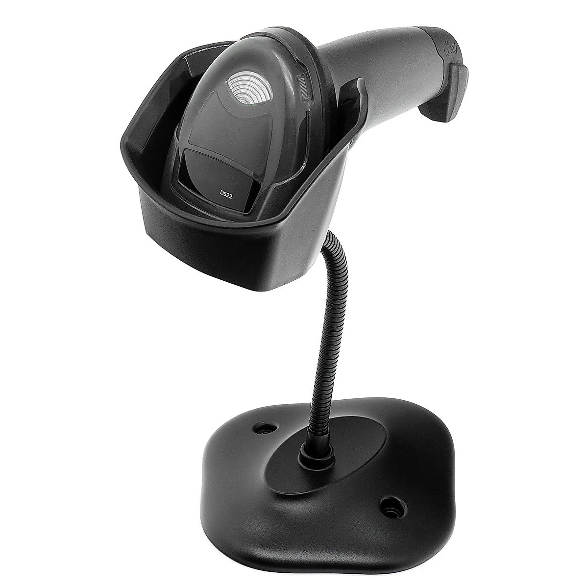Universal Barcode Scanner Holder Compatible with Zebra Symbol DS4308, DS2208, DS2278, DS4608, DS8108 - PN: 20-71043-04R, Versatile Scanner Stand for Multiple Models