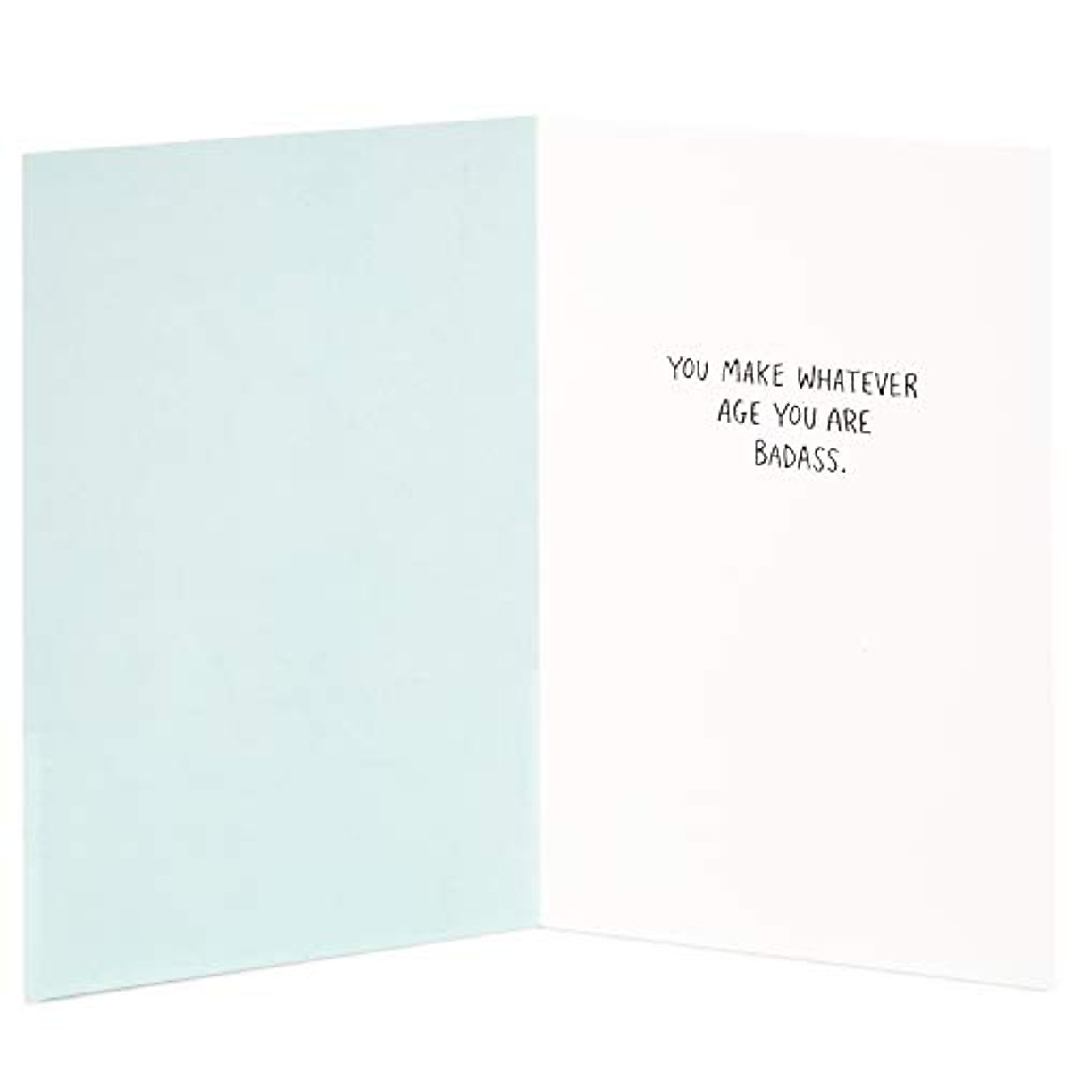 Hallmark Shoebox Funny Birthday Card (Bad*ss Old Lady)