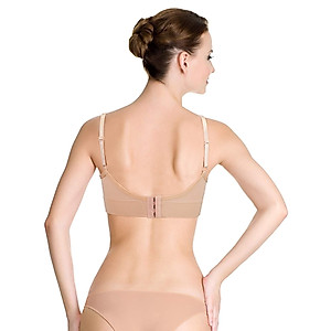 4 Pieces Neck Bralettes Wireless Cami Bra Tank Top Bra Sports Bra for Women Girls (Black, Green, Dark Grey, Pink,Small)