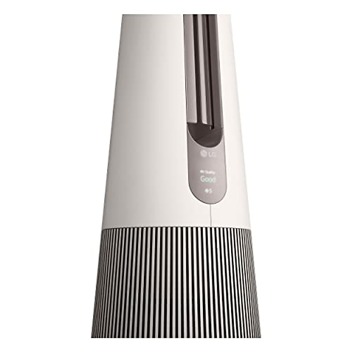 LG AeroTower Air Purifying Fan [AAFA Certified] True HEPA Air Purifiers + Tower Fan for Baby & Pets Air Purifier for Home & Large Rooms Up To 818 sq ft Smart Remote ThinQ App, Beige U9CS1C
