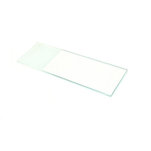EISCO Glass Microscope Slides, 50 Pack - Precleaned - Ground & Polished Edges - Frosted End