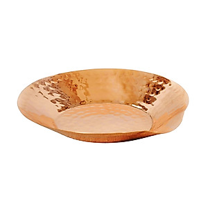 Alchemade 100% Pure Copper Spoon Rest - Stylish Cooking Spoon Holder For Your Kitchen - Jewelry Holder For Your Bedroom Or Soap Dish For Your Bathroom
