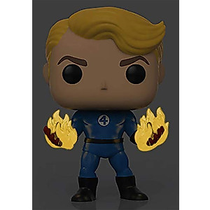 Pop! Marvel: Fantastic Four- Human Torch Glow-in-The-Dark Standard