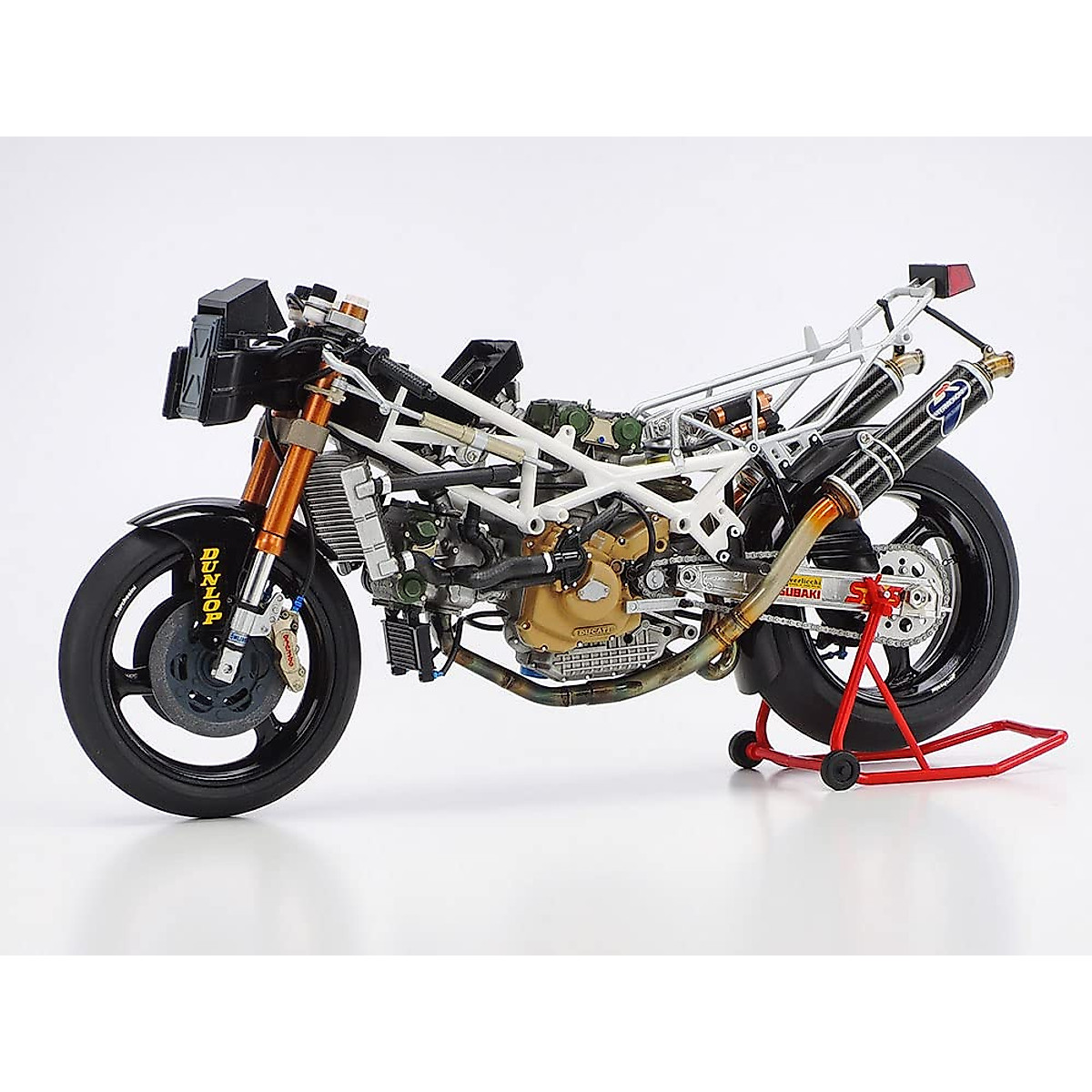 Tamiya 4950344992546 300014063-1:12 Ducati 888 Superbike 1993, Red