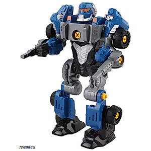 Memtes® Take-A-Part Robot Toy Truck Toy, Included with Power Drill (42 Pieces)