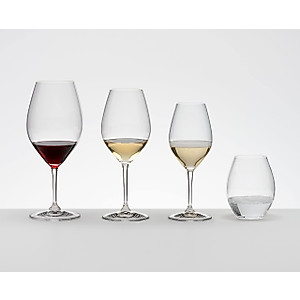 Riedel 6422/02-4 Red Wine Glasses, Set of 4, Riedel Wine Friendly Riedel 002, Red Wine, 30.0 fl oz (997 ml)
